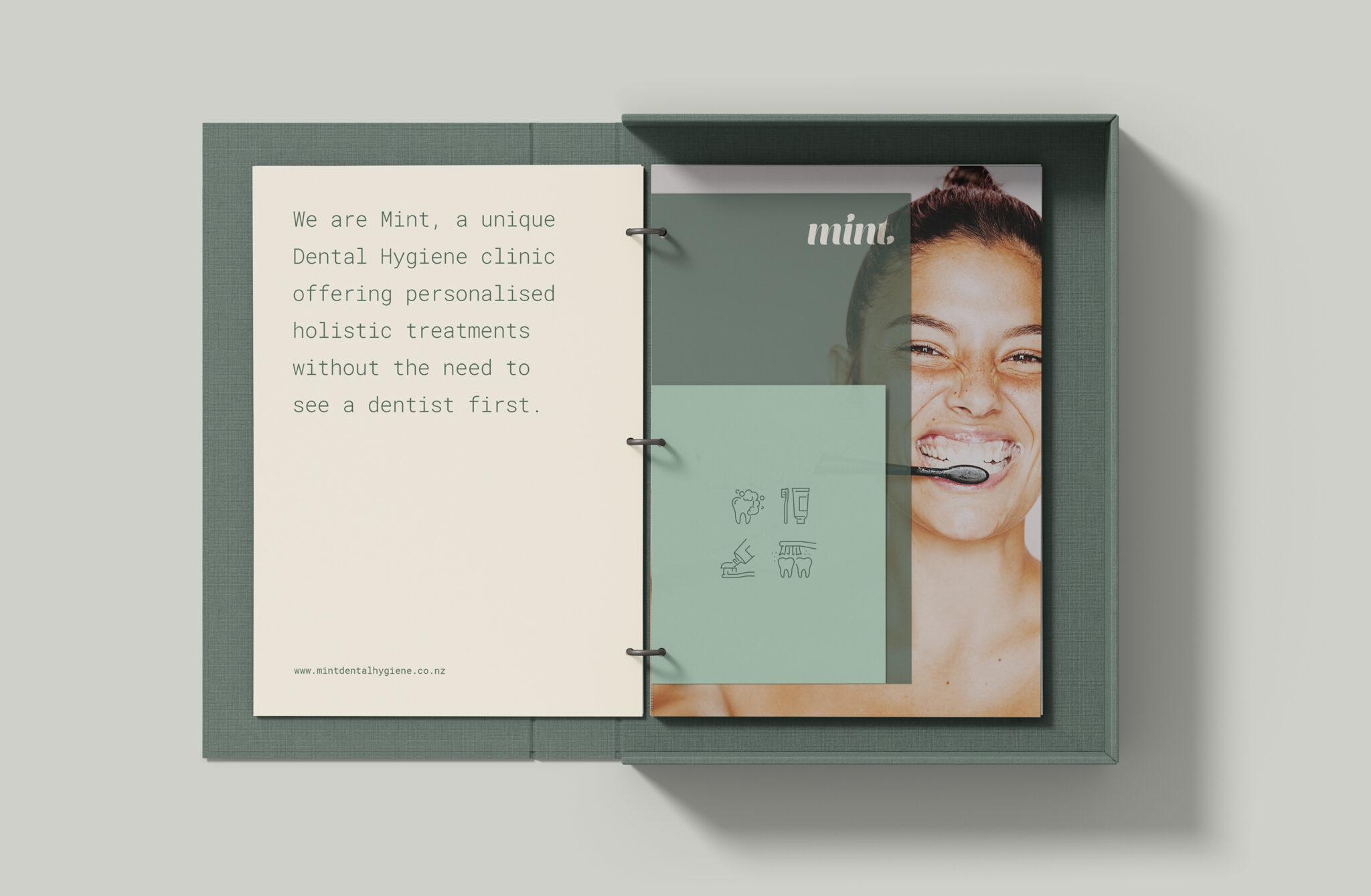 Studio Nine — Brand Identity Design — Mint, Takapuna