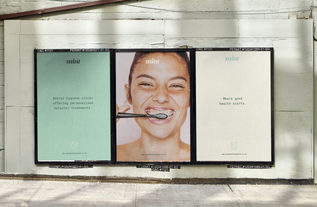 Studio Nine — Brand Identity Design — Mint, Takapuna